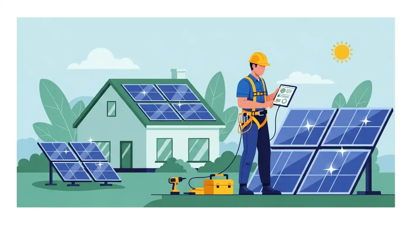 Professional Solar Panel Installation Dubai UAE - CYCOM Technical Services